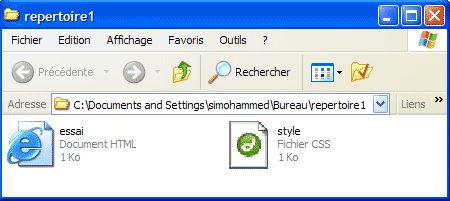 Intégraion de styles CSS dans des pages Web