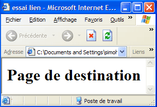 Créer des liens hypertextes en XHTML